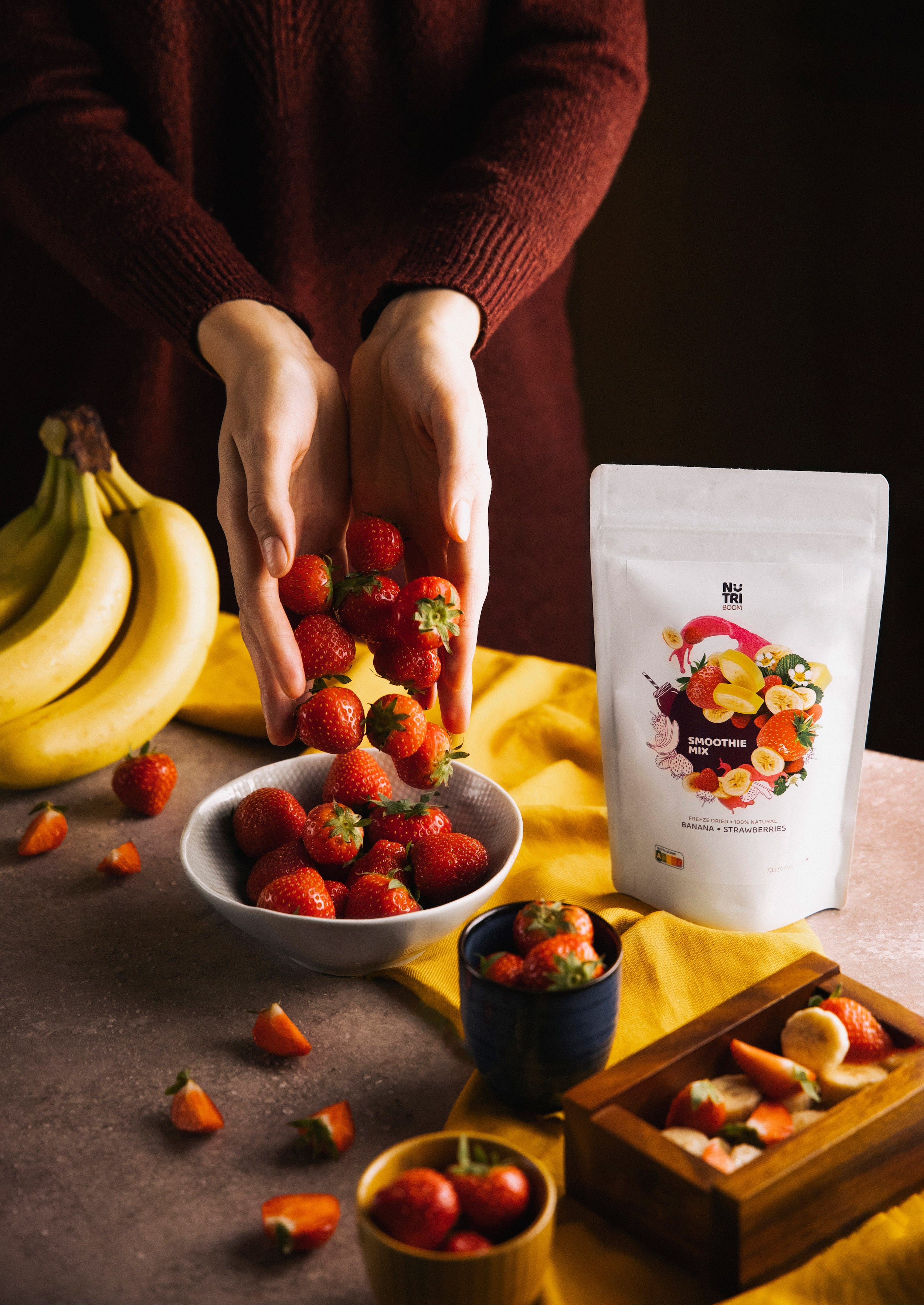 NutriBoom freeze dried smoothie mix