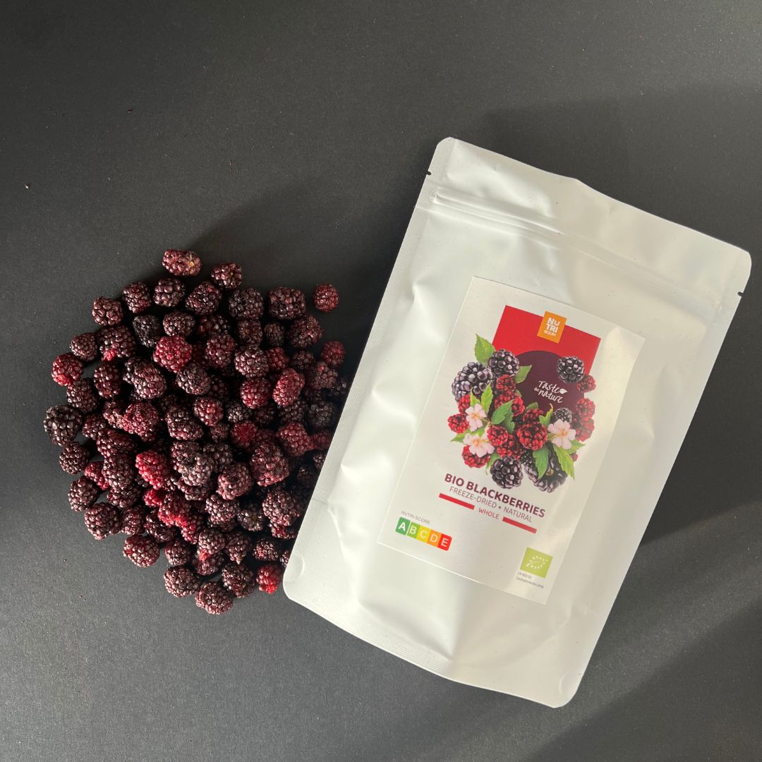 Freeze dried BIO Blackberries – NutriBoom
